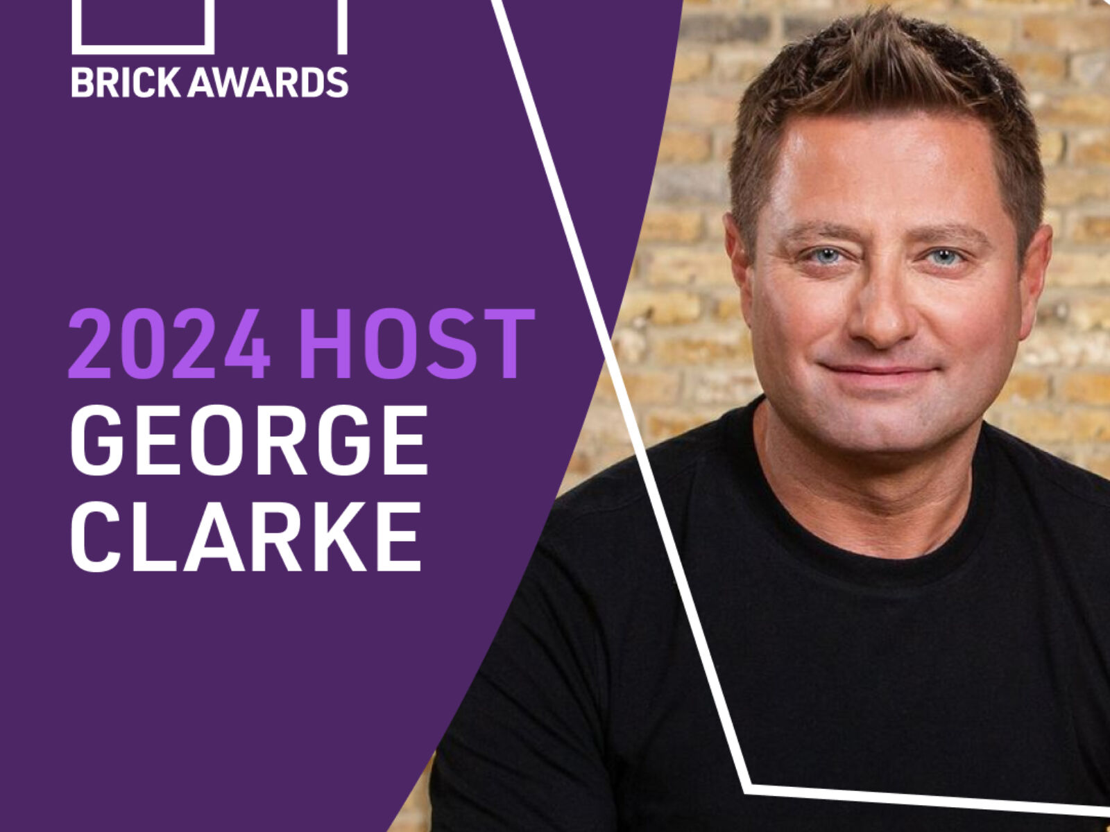 George Clarke Back to Host 2024 Brick Awards - BDA